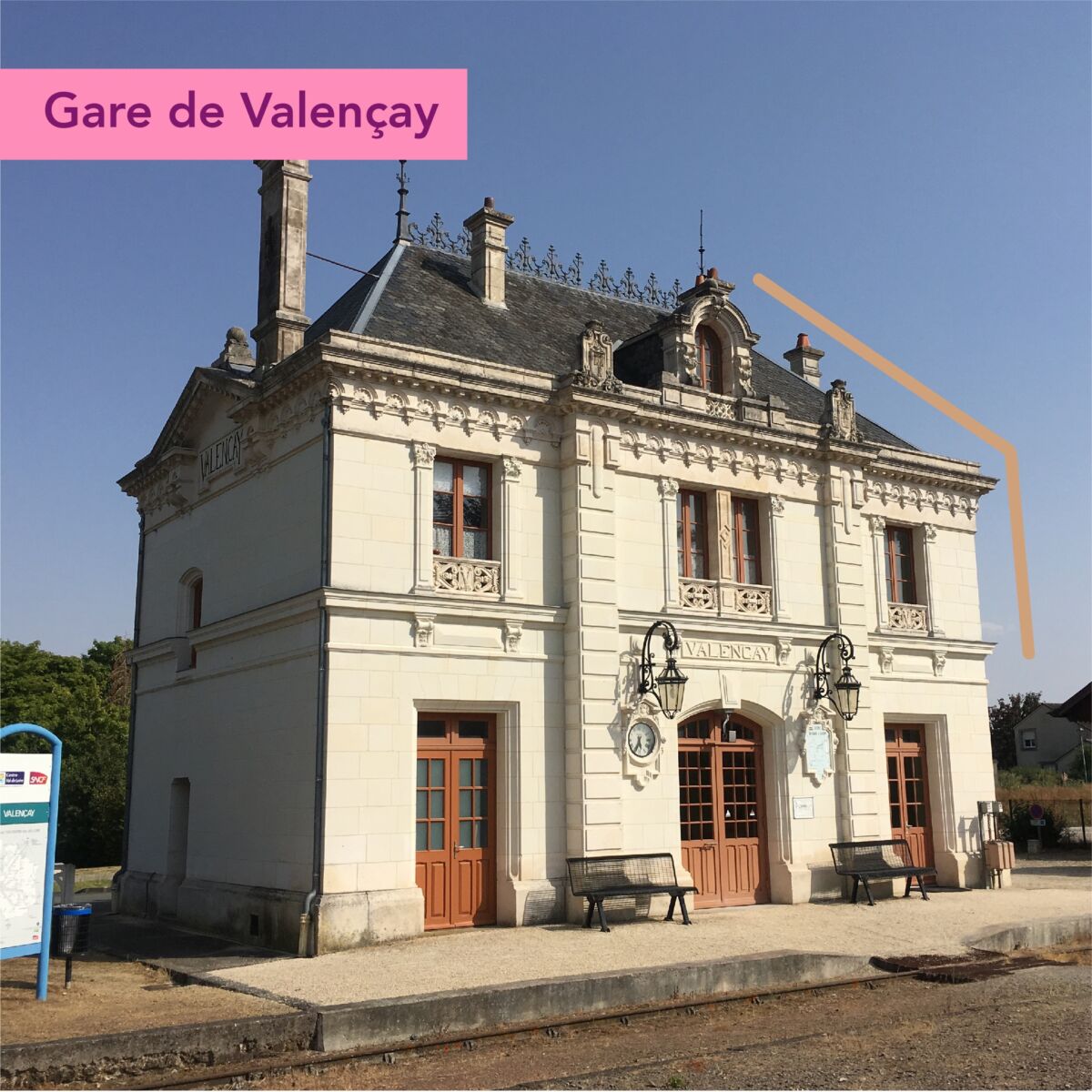 Valençay presque sur le toit des gares - Mag'CentreMagcentre