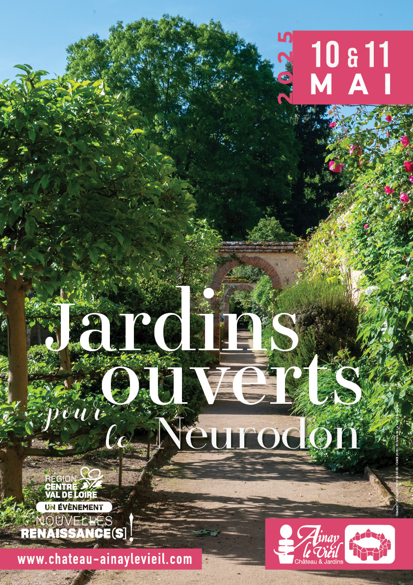 Jardins ouverts pour le Neurodon - Mag'CentreMagcentre