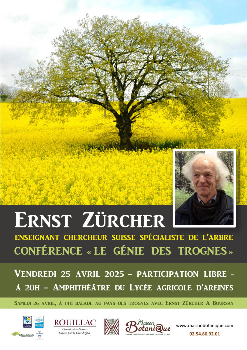 CONFERENCE d’Ernst Zürcher, ingénieur forestier et chercheur en ...