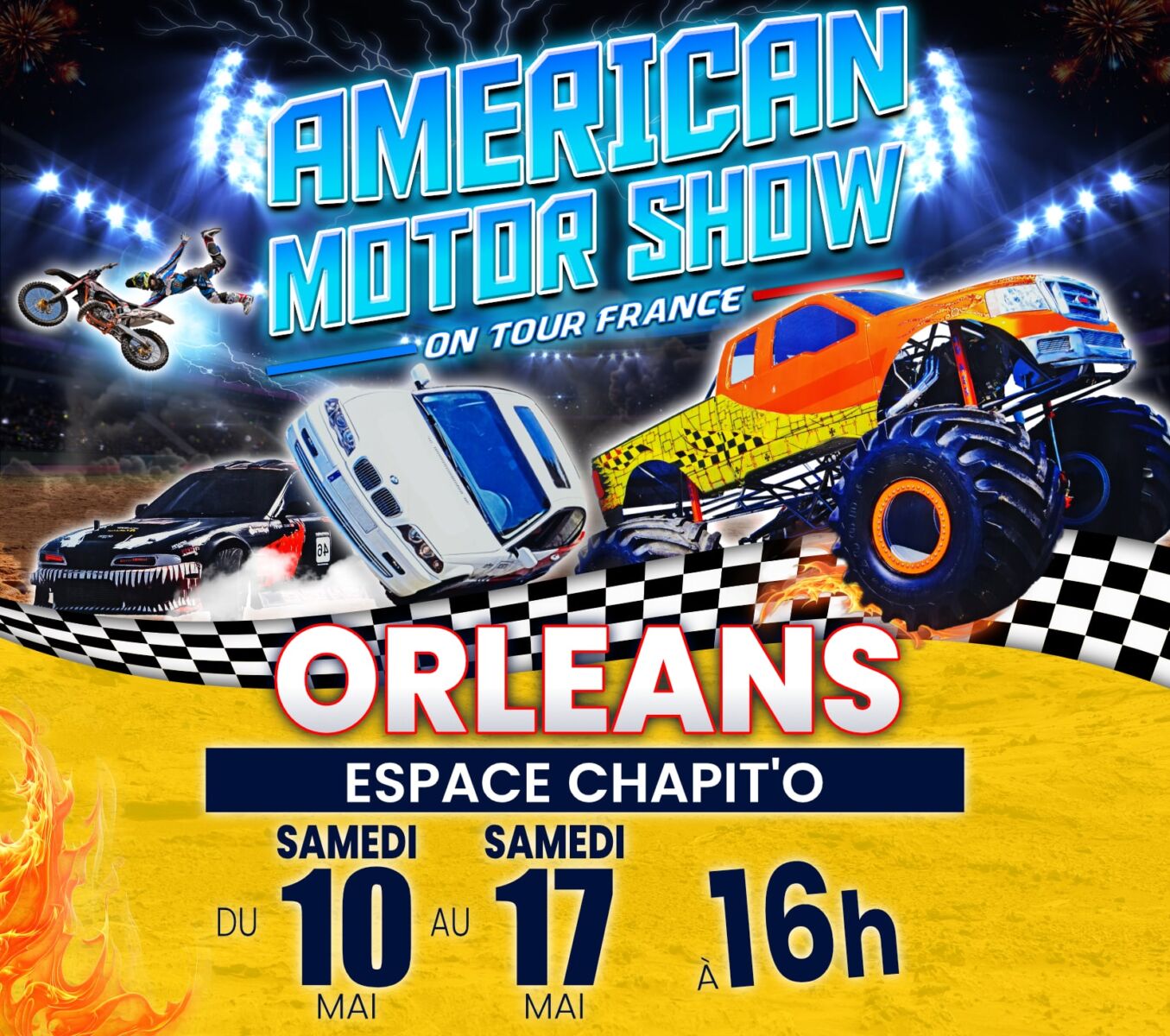American Motor Show - Cascadeurs à Orléans - Mag'CentreMagcentre